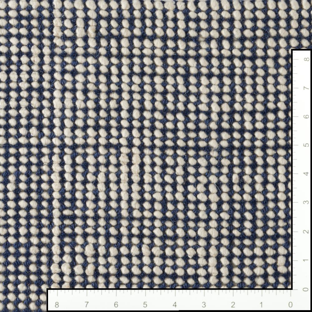 Custom Cosmo Navy Wool Area Rug