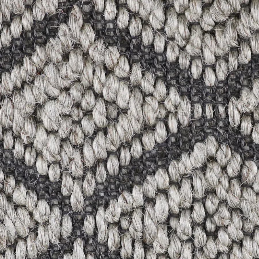 Custom Gypsy Birch Pepper Sisal Area Rug