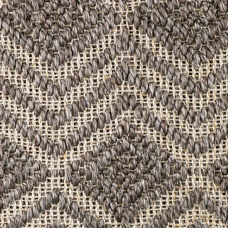 Custom Gypsy Graphite Pearl Sisal Area Rug
