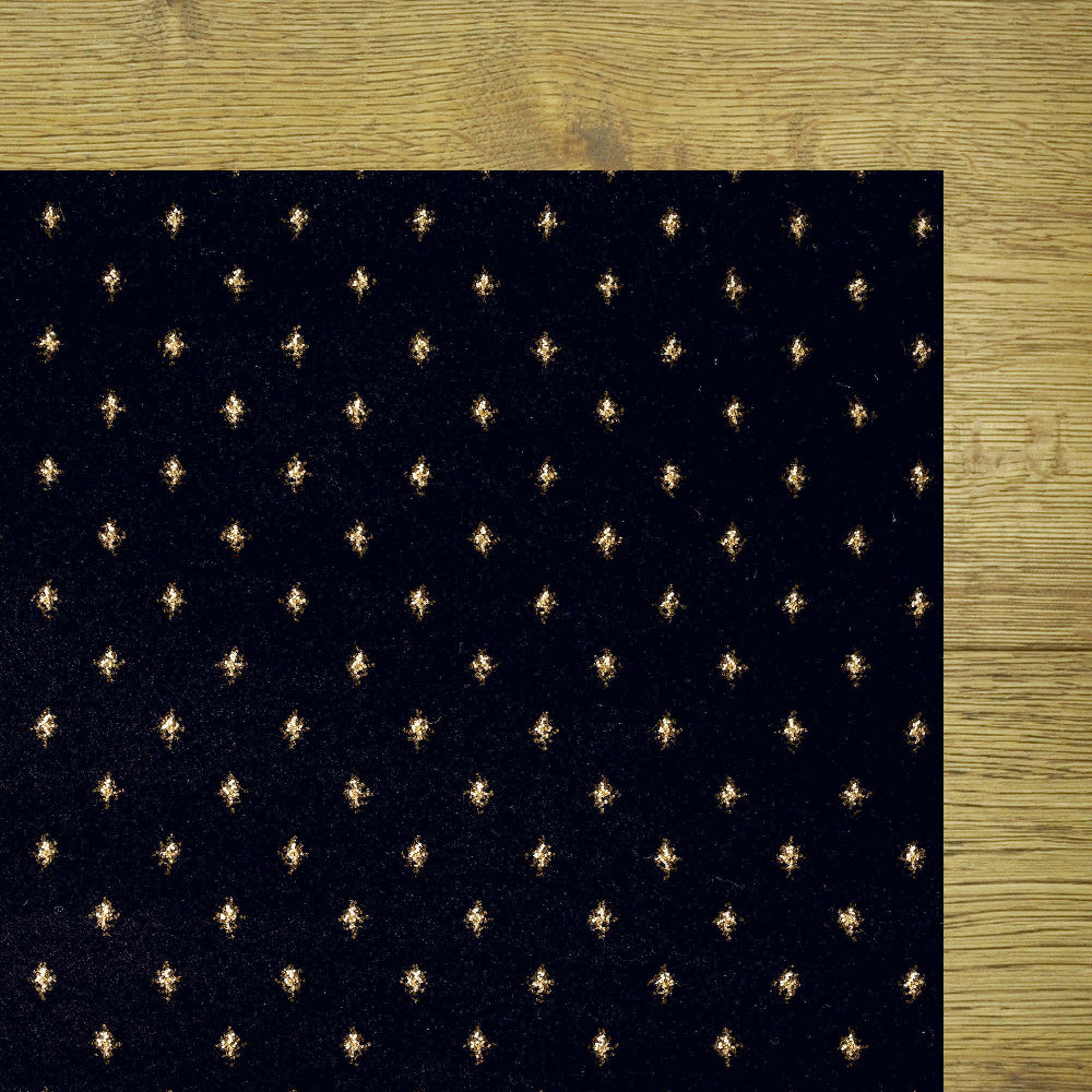 Custom Chalet Midnight Synthetic Area Rug