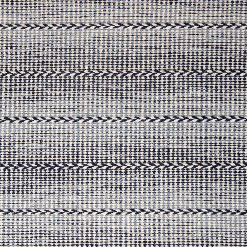 Custom Mansard Denim Wool Area Rug