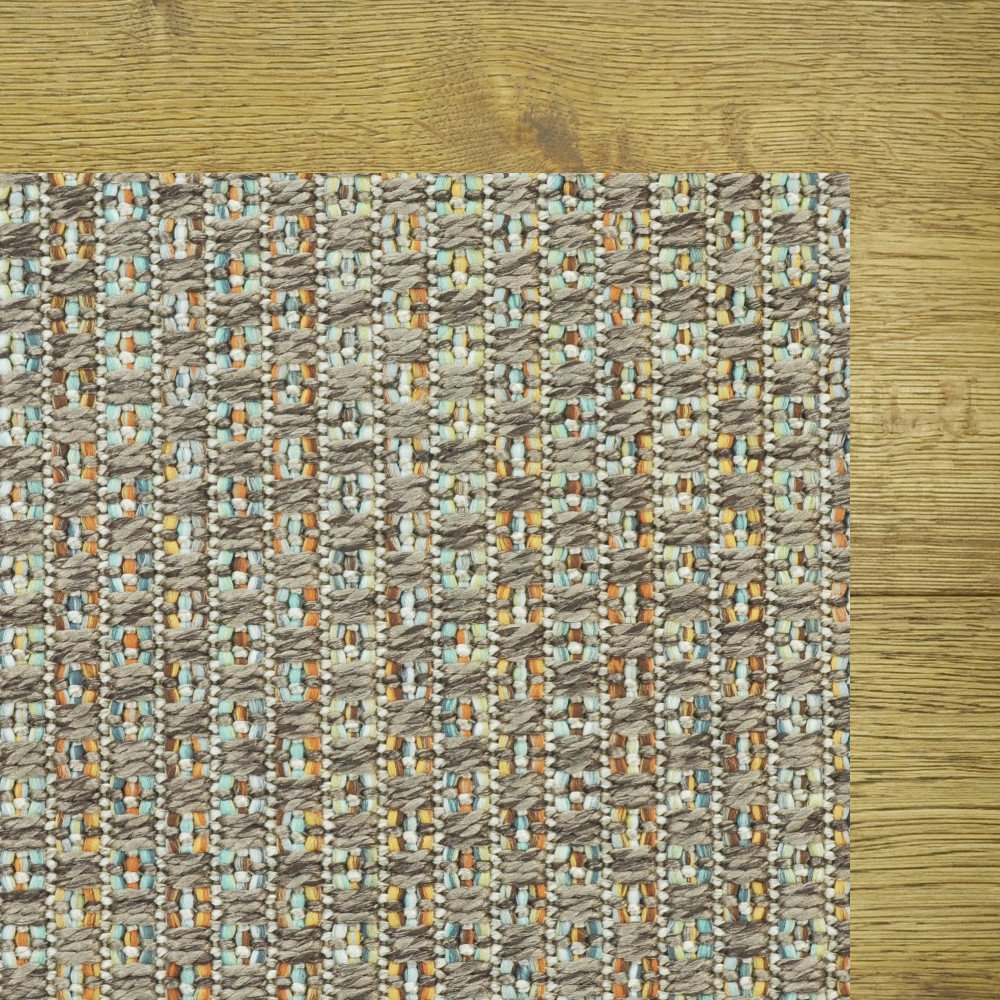 Custom St. Vincent Sea Glass Synthetic Area Rug