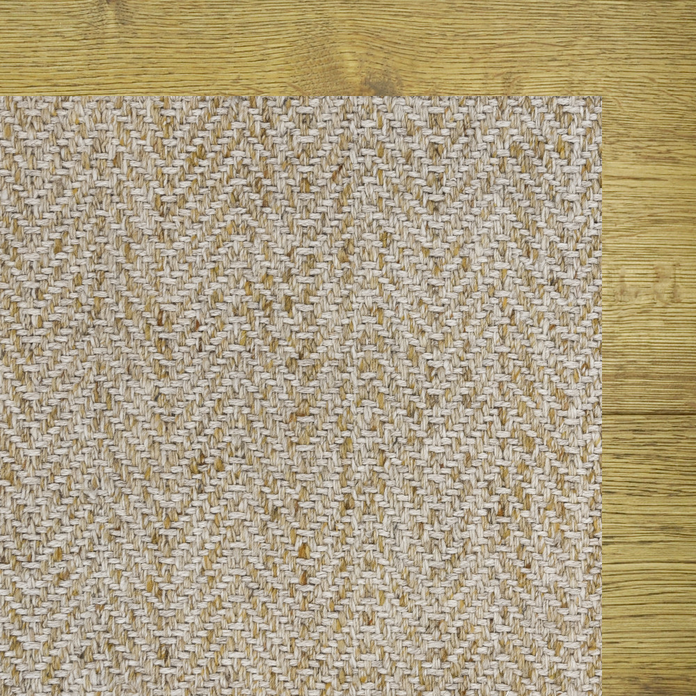 Custom Laurel Wheat Wool Area Rug