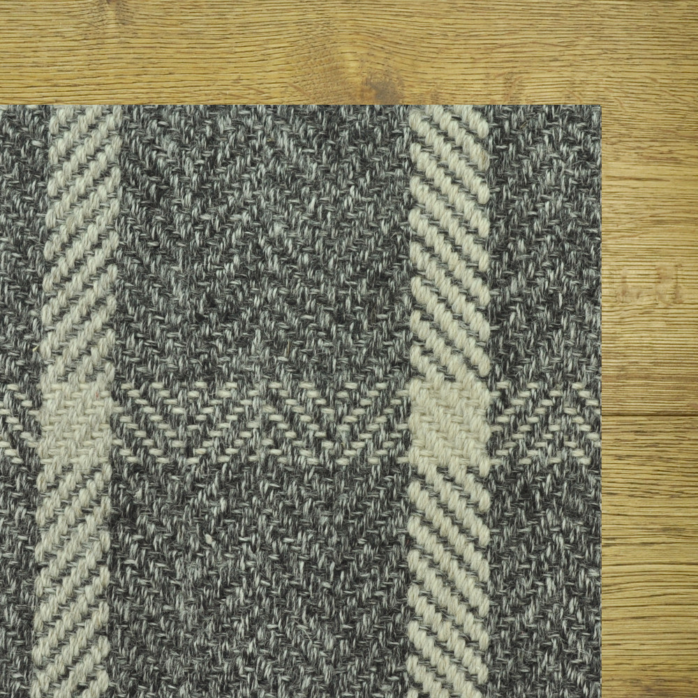 Custom Eden Midnight Wool Area Rug