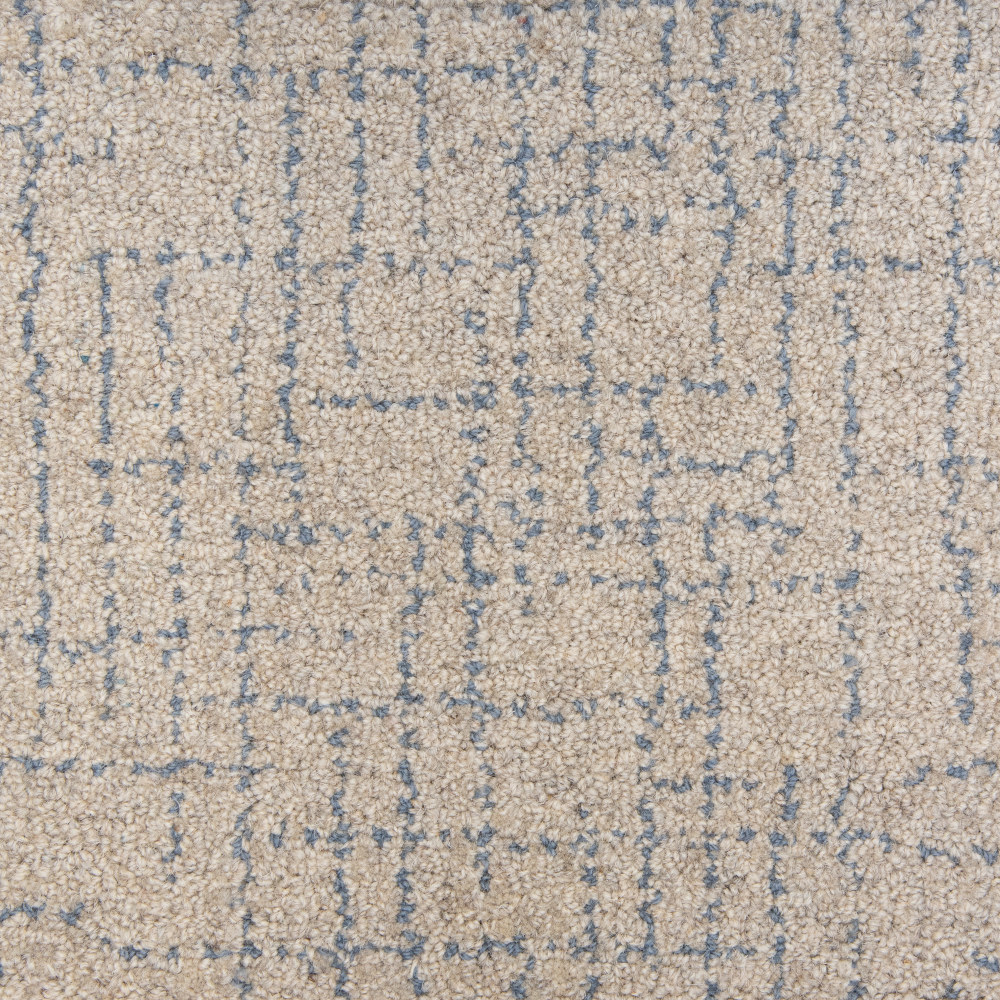 Custom Township Sky Wool Area Rug