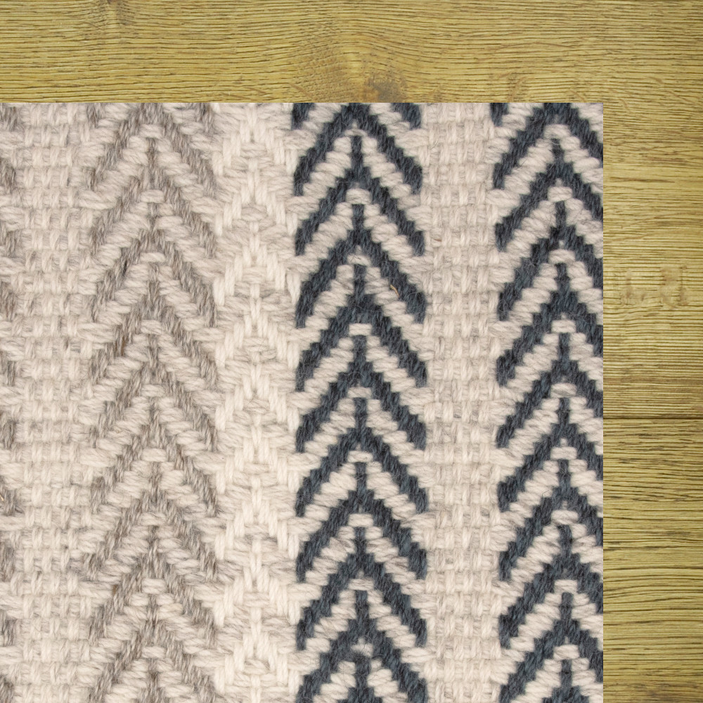 Custom Tracks Pearl River Wool Area Rug